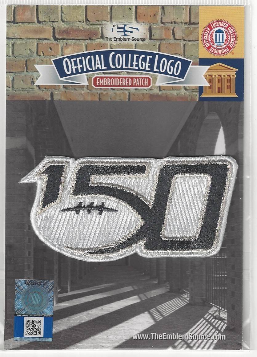 2019 NCAA College Football 150th Anniversary Patch Official Jersey Logo ...