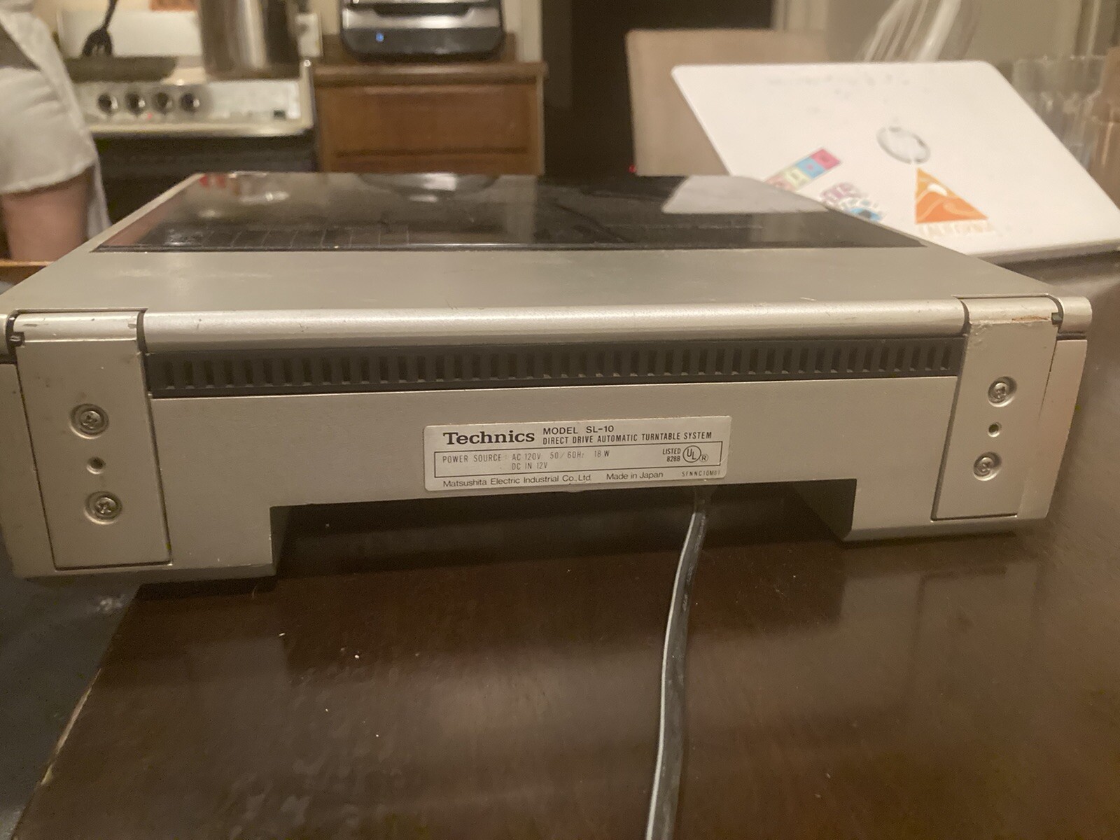 Technics SL-10 Analog Turntable EPC-P202C T4P Phono Cartridge 100V ...