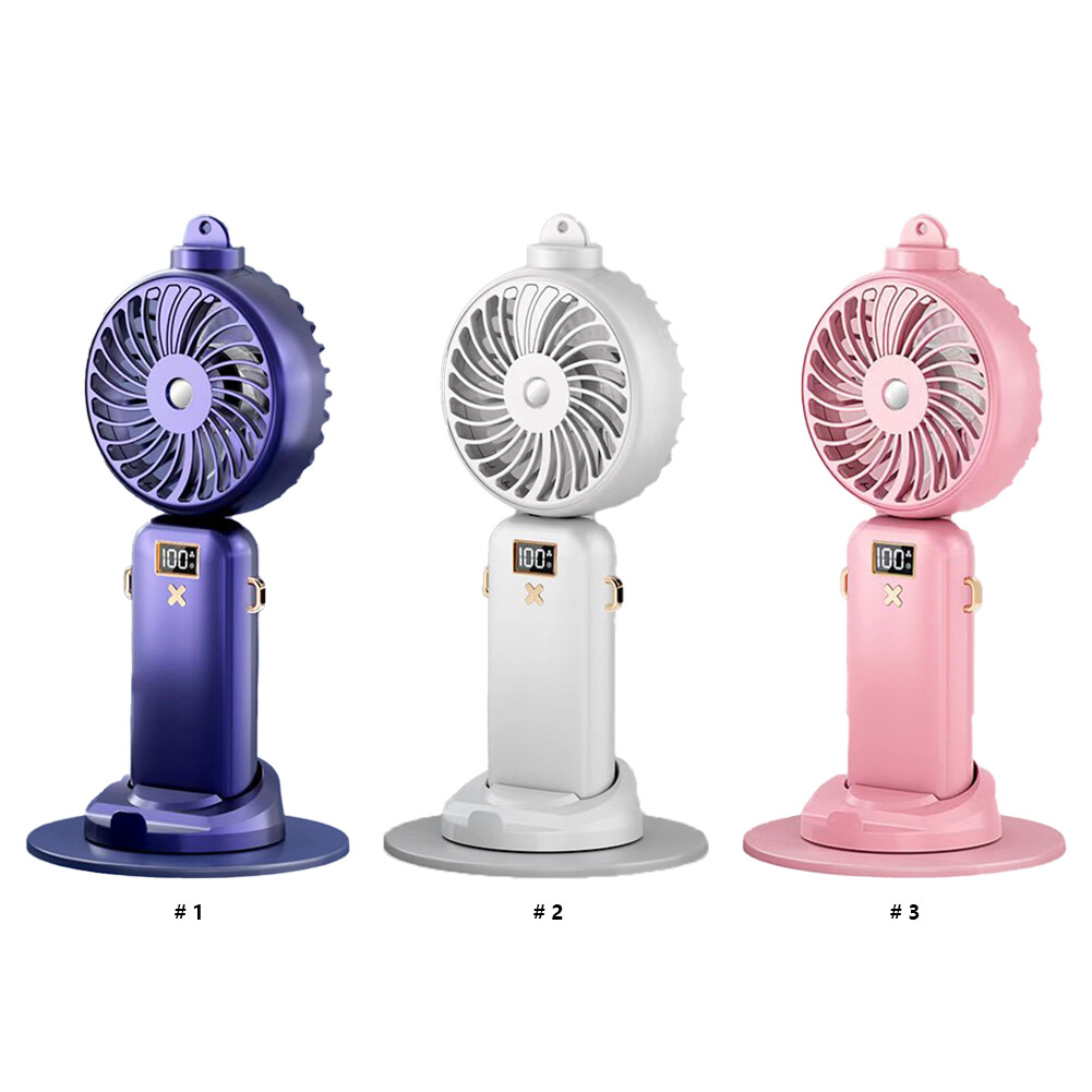Portable Hydrating Fans 5 Speed Handheld Fan USB Rechargeable for Home ...