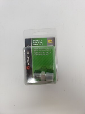 Apache B80 5404-4-4 1/4" Male Pipe X 1/4" Male Pipe | eBay