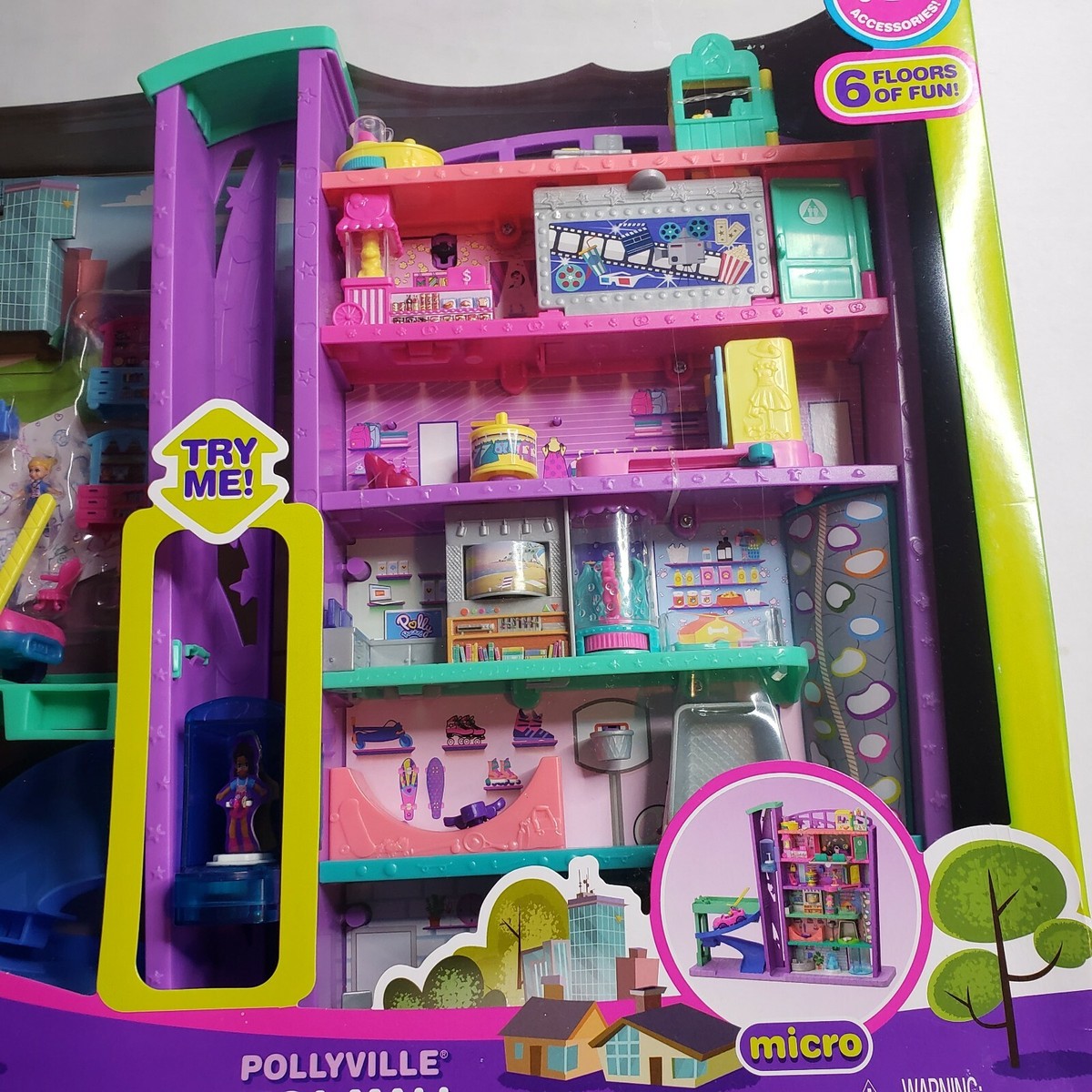 Polly Pocket Mall Polly Pocket Mega Mall Winkelcentrum
