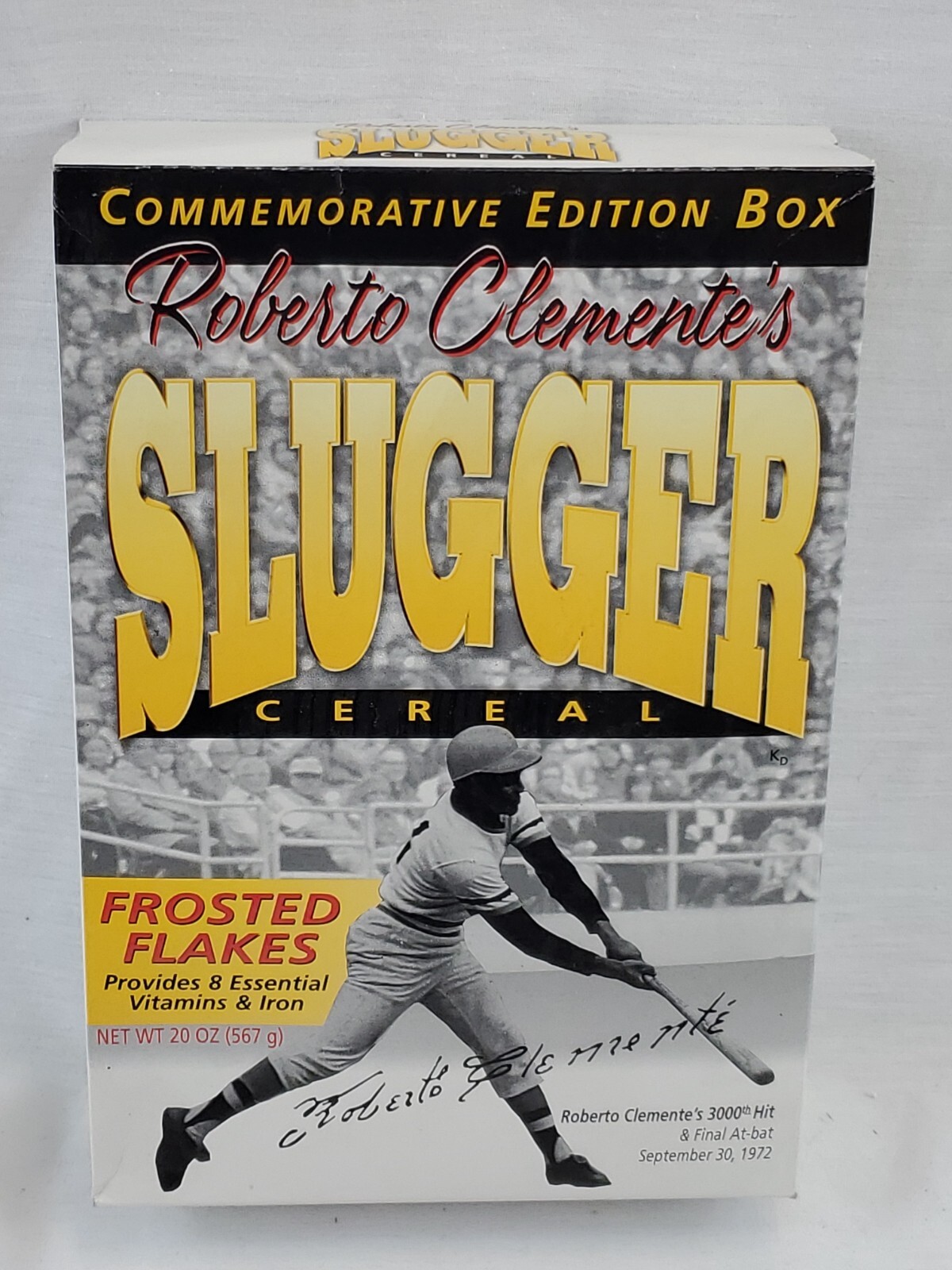 FULL BOX 2000 Roberto Clemente Slugger Cereal Pirates | eBay