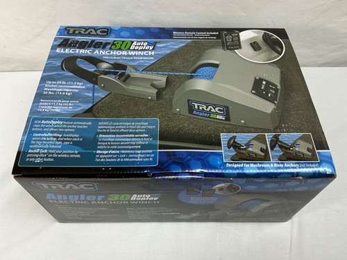 TRAC Angler 30 Auto Deploy Electric Anchor Winch Model T10208-AD, New ...