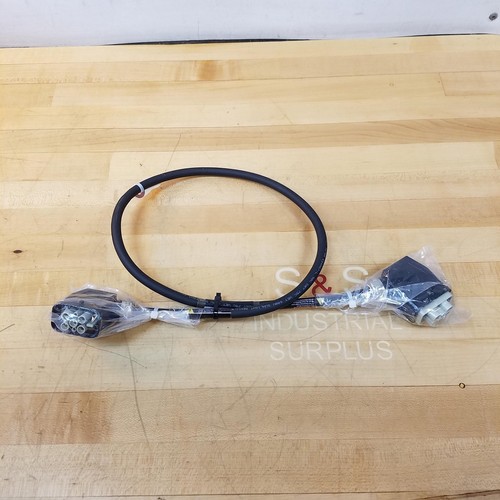 Turck HANQW4/2M-2251-1.0-HANQW4/2F Cordset, Han Q4/2-M To Han Female, 1 ...