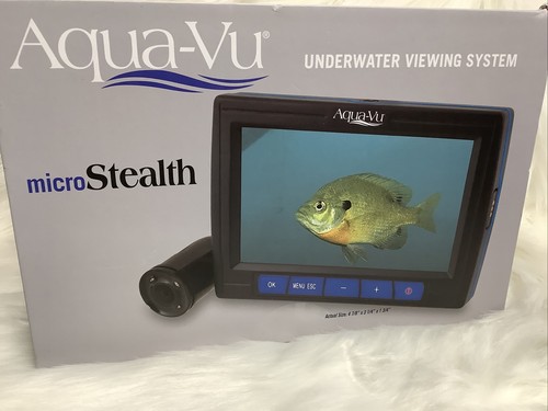 Aqua-Vu Micro Stealth Underwater Camera Viewing System Full Color new ...