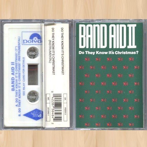 BAND AID II Do They Know It's Christmas? CASSETTE SINGLE Kylie Minogue ...