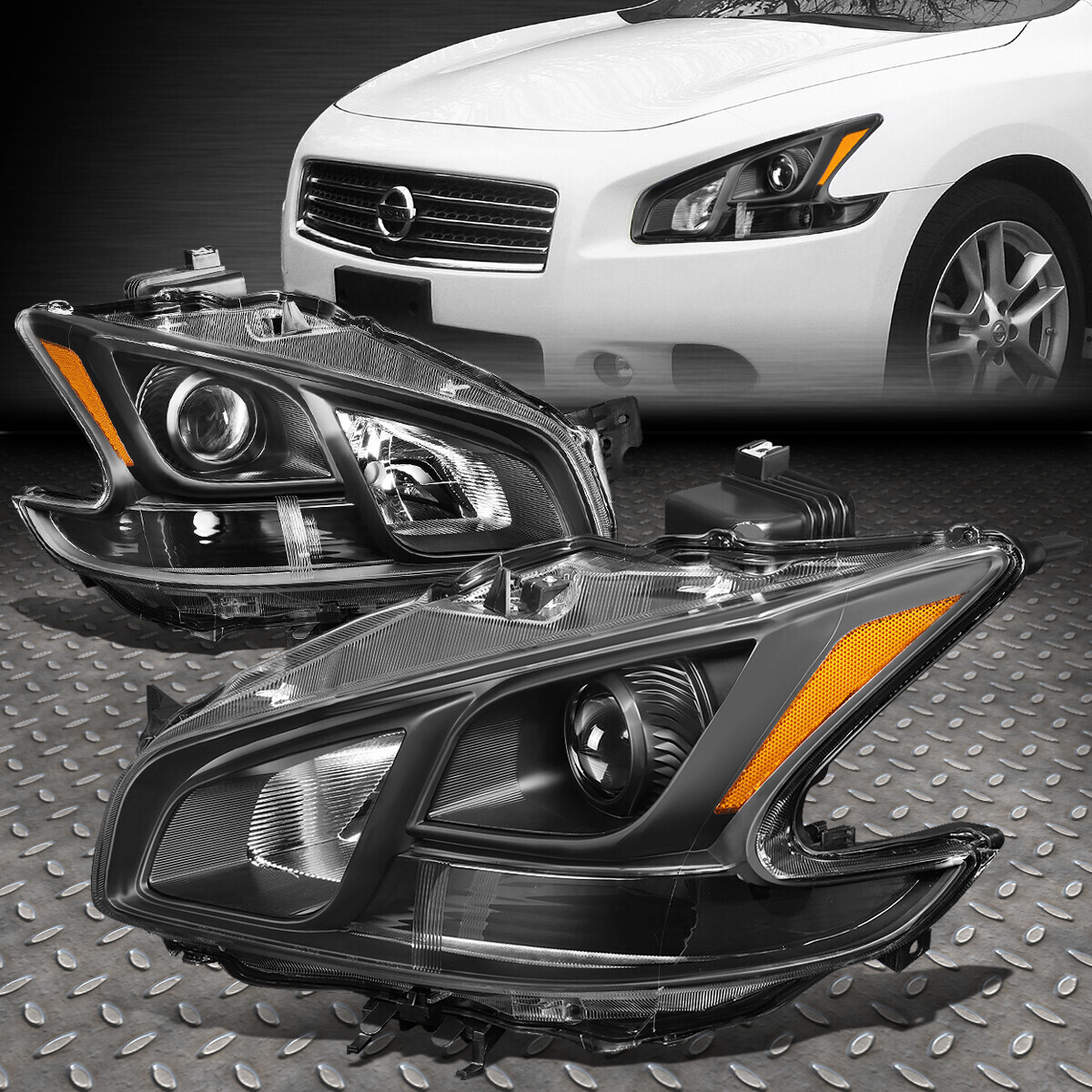 Nissan Maxima 2014 Black Amazon.com: Perfit Liner Front Grille Grill