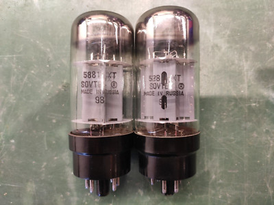 Sovtek 5881WXT 5881 6L6 vacuum tubes. Tested good. | eBay