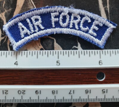 USAF Air Force Tab Arc Cut Rocker Patch | eBay