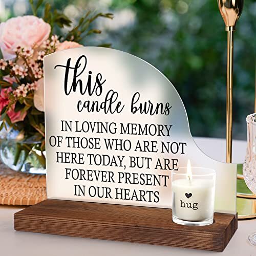 Memorial Table Sign For Wedding Wedding Wooden Decorations For ...