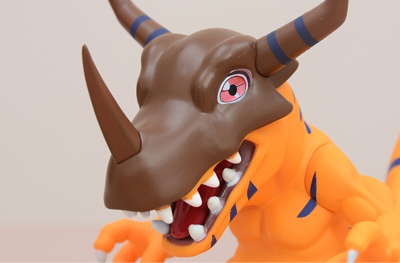 Anime Digimon Greymon Vinly Action Figure Collect Model Doll Toy 11cm ...