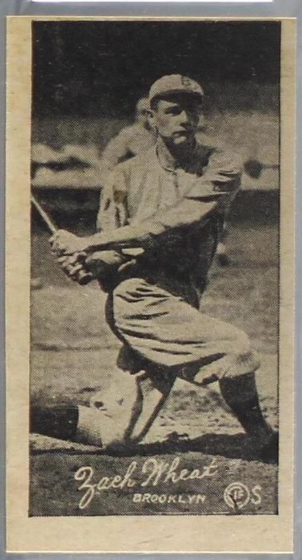 1923 Strip Cards - W572 Zack Wheat for sale online | eBay