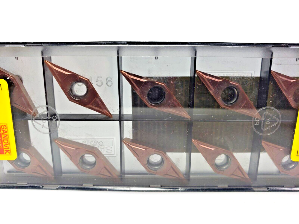 Sandvik Coromant VBMT 331-MF 1125 (VBMT 16 04 04-MF) Carbide Inserts ...