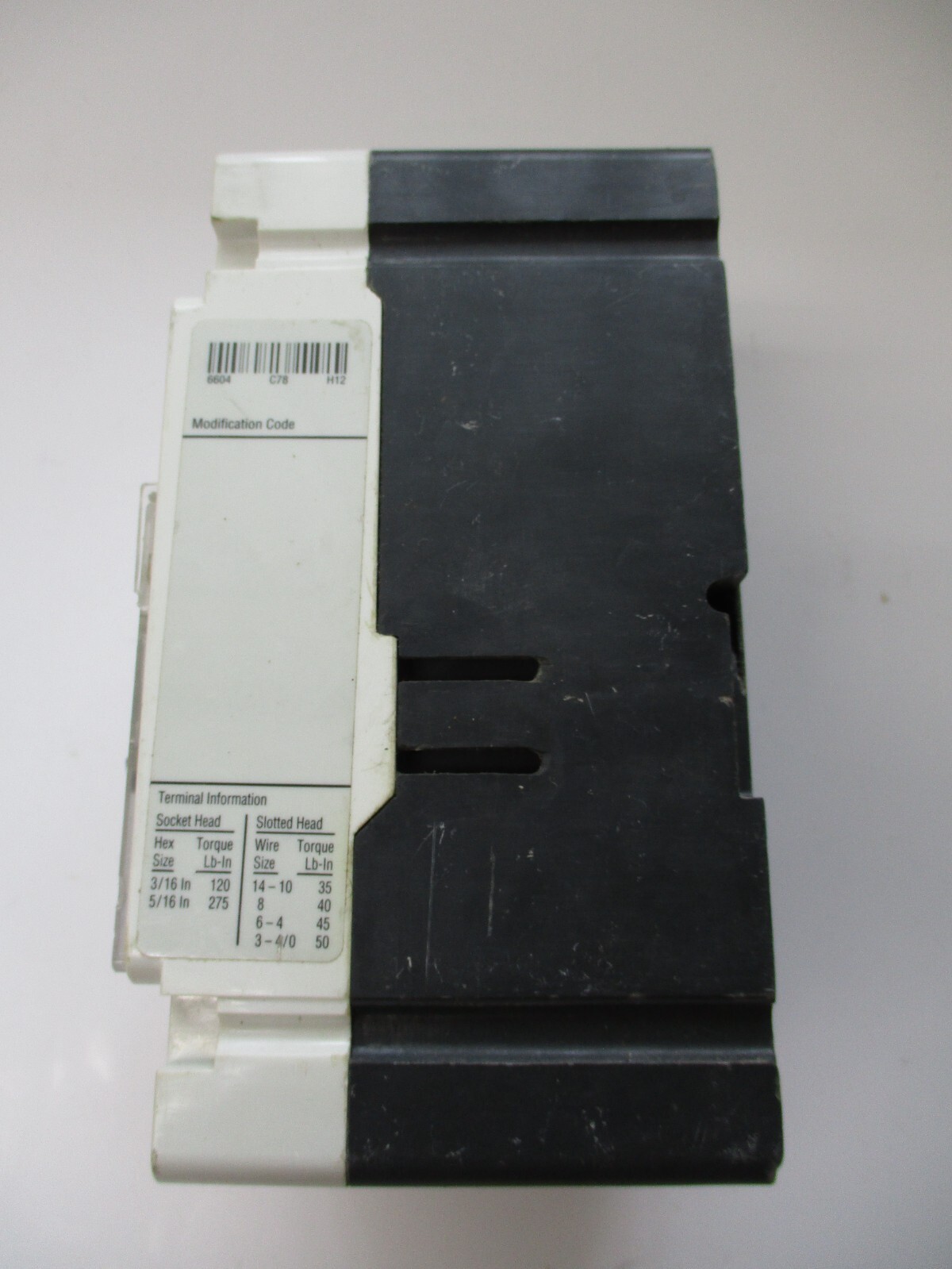 EATON CAT# HFDE322521 225 AMP 600VAC CIRCUIT BREAKER, 3 POLE, | eBay