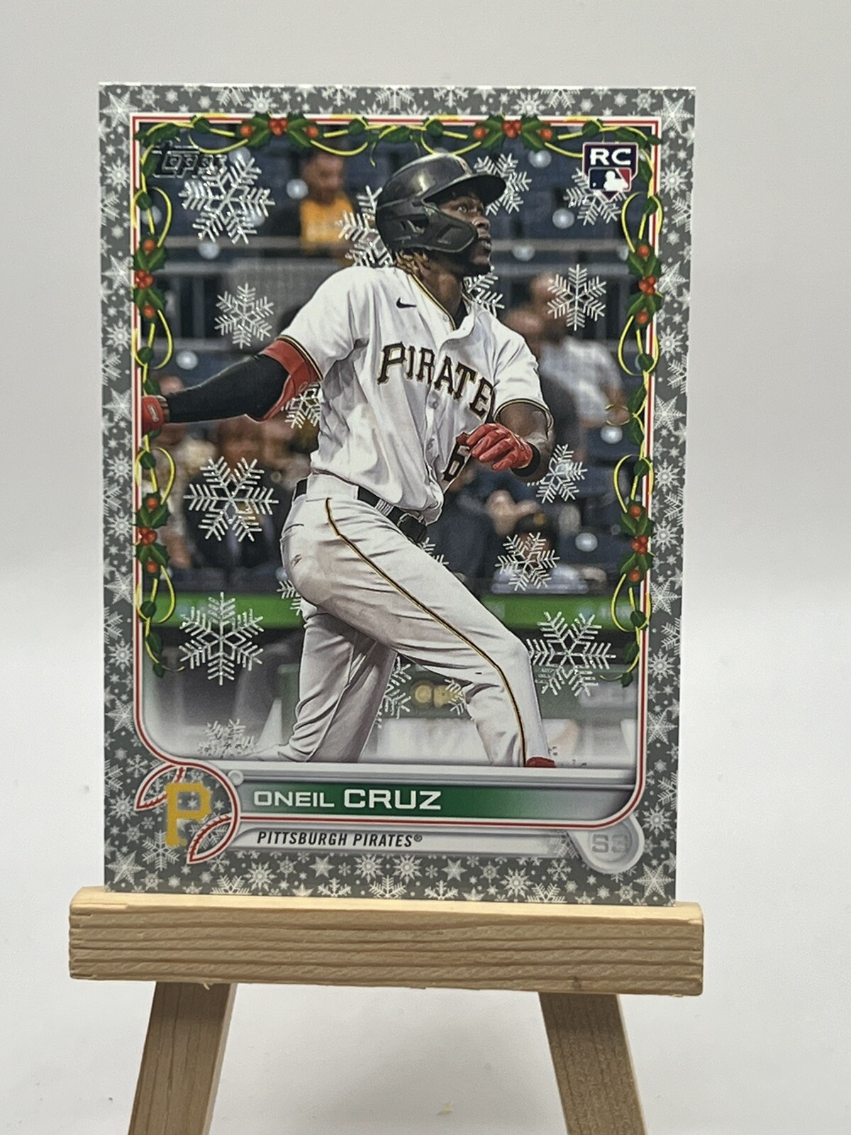 O’Neil Cruz 2022 Topps Holiday Metallic Snowflake SP Rookie #HW173 RC ...