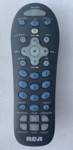 RCA Universal Remote Control Light Up Genuine TV DVD VCR Cable Tested ...