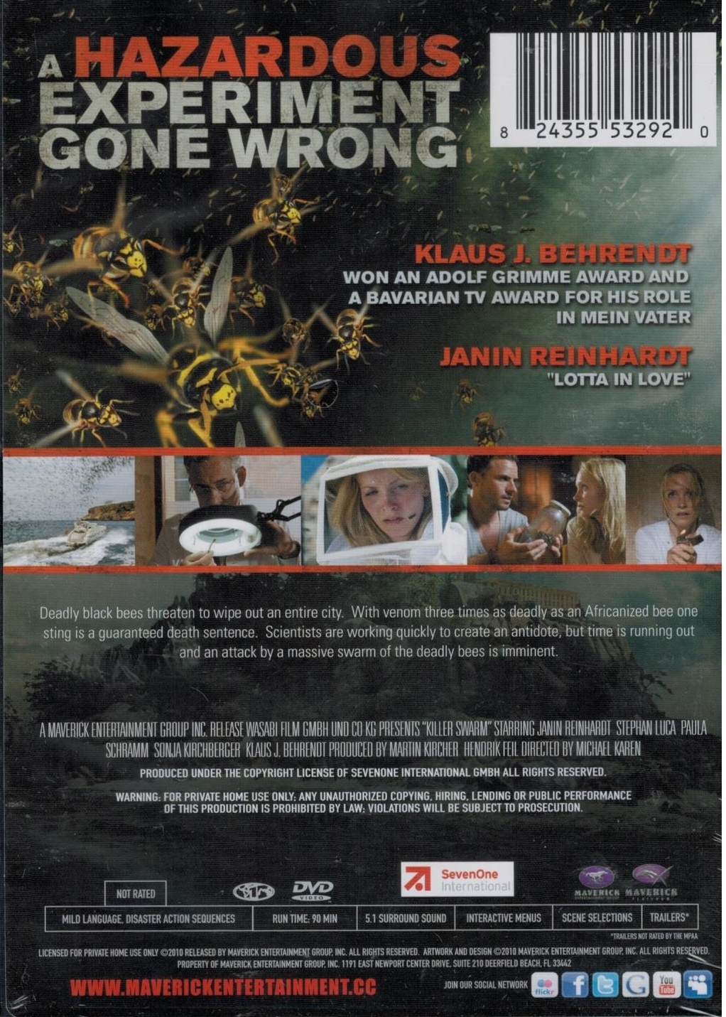 Killer Swarm (DVD, 2010) for sale online | eBay