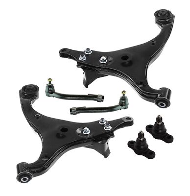 Set for Kia Optima Magentis Rondo Lower Control Arms Outer Tie Rods ...