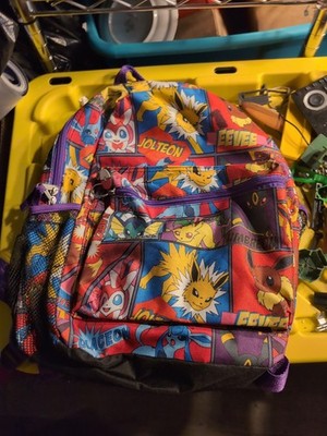 Pokémon Backpack: EEVEE EVOLUTIONS Design Eeveelutions | eBay