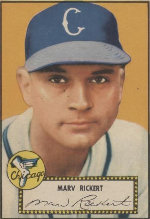 1952 Topps - Marv Rickert #50 Red Back (RC) for sale online | eBay