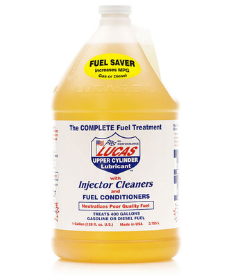 Lucas Fuel Treatment Upper Cylinder Lubricant & Injection Cleaner 1-Gal ...