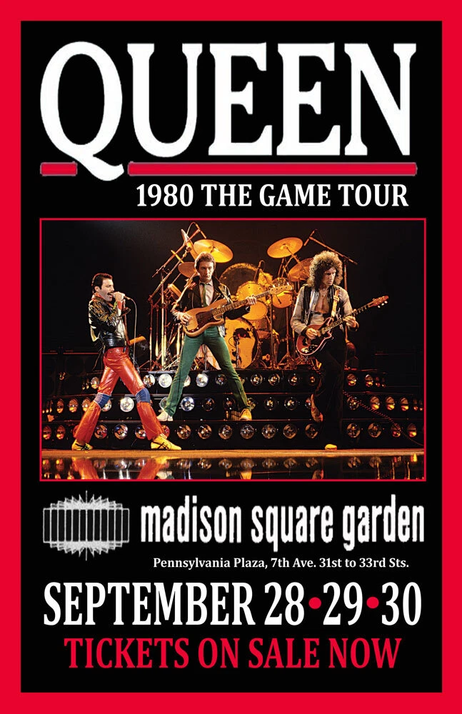 Queen Concert Poster