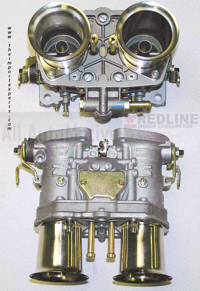 Weber Carburetor Kit VW Bug & Type 1 Dual 48 IDF - Redline Kit w ...