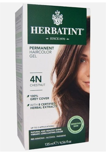 Herbatint Permanent Herbal Hair Color Gel 4N Chestnut 4.56 Ounce | eBay