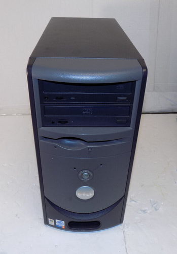Vintage Windows XP Dell Dimension 2400 Desktop Tower PC P4/2.52GHv ...