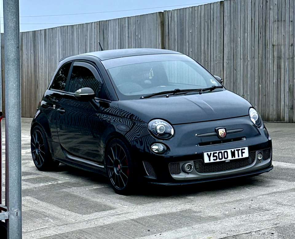 FIAT 500 ABARTH - 263BHP -STAGE 3 ROAD LEGAL TRACK CAR - 595 - SABELT ...