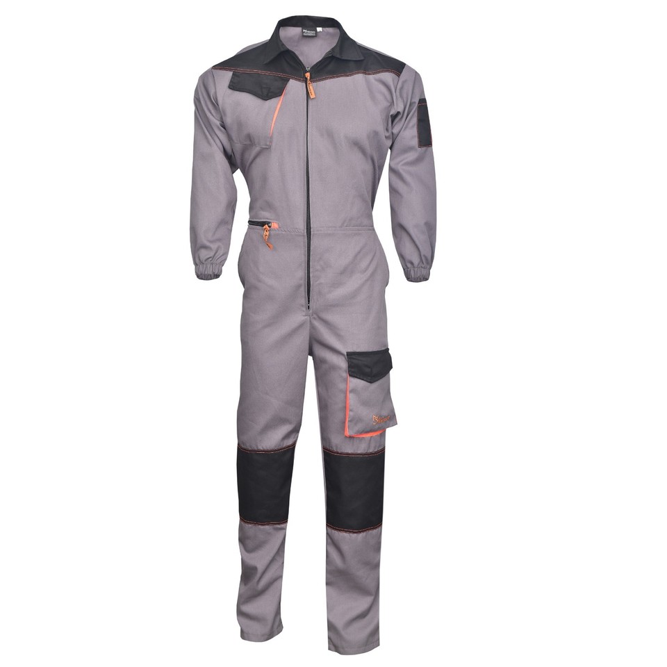 Men's Work Wear Overalls Boiler Suit Coveralls Mechanics Boilersuit ...
