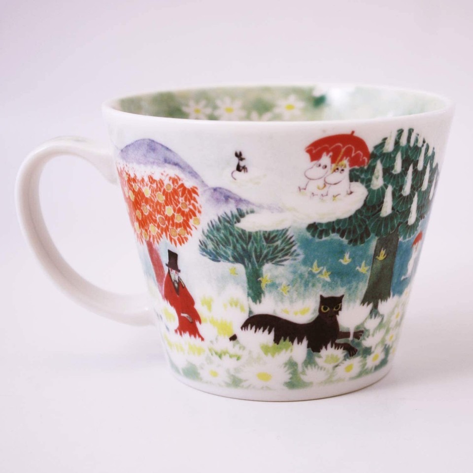 MOOMIN Newborn Big Mug Cup Soup Cup 400ml MM323-36 Watercolor MADE IN JAPAN | eBay