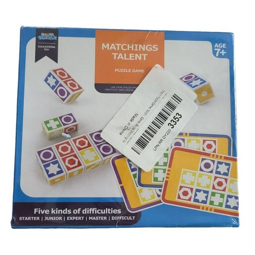 Matching Talent Preschool Game Educational Learning Puzzle Elementary 5 ...
