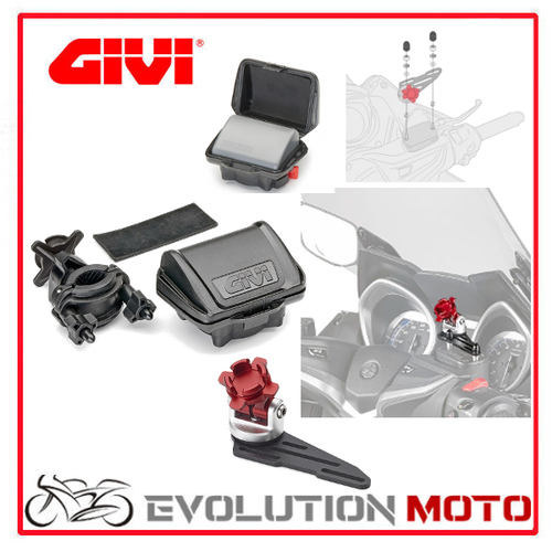 KIT SUPPORTO + PORTA TELEPASS HONDA CRF 1000 L AFRICA TWIN 2018 > 2022 ...