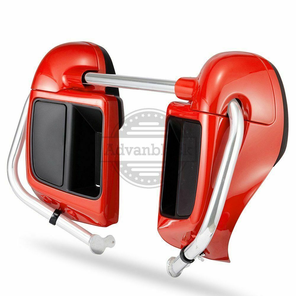 Moto Onfire Billiard Red Lower Fairings, Road Glide Fairing Kit, Street ...