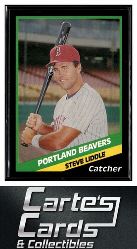 Steve Liddle 1988 CMC Portland Beavers #12 Minnesota Twins | eBay