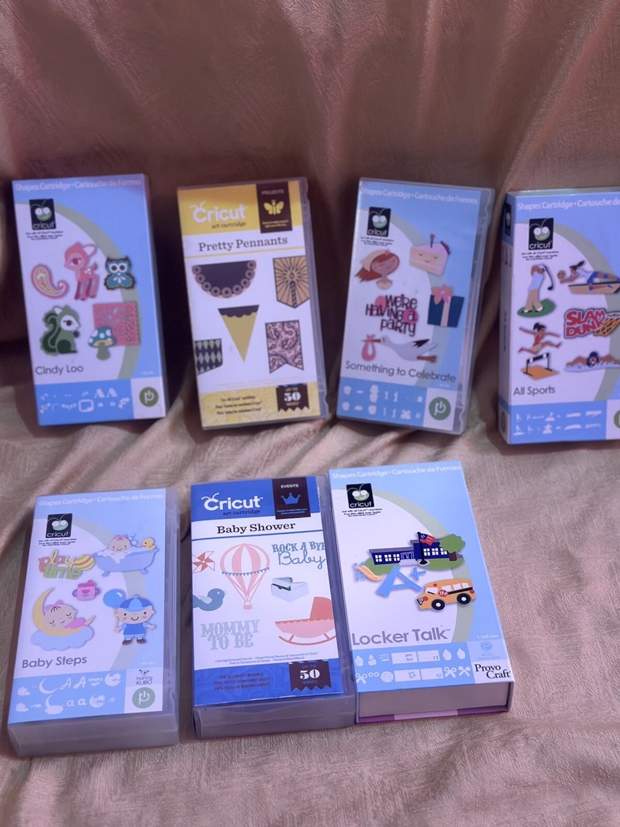 Baby Steps Cricut Cartridge Card Ideas