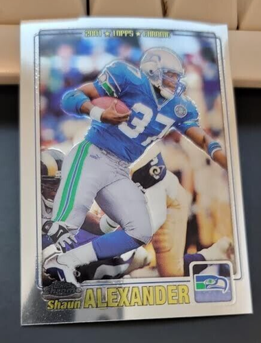 2001 Topps Chrome Football Card #143 Shaun Alexander NM | eBay