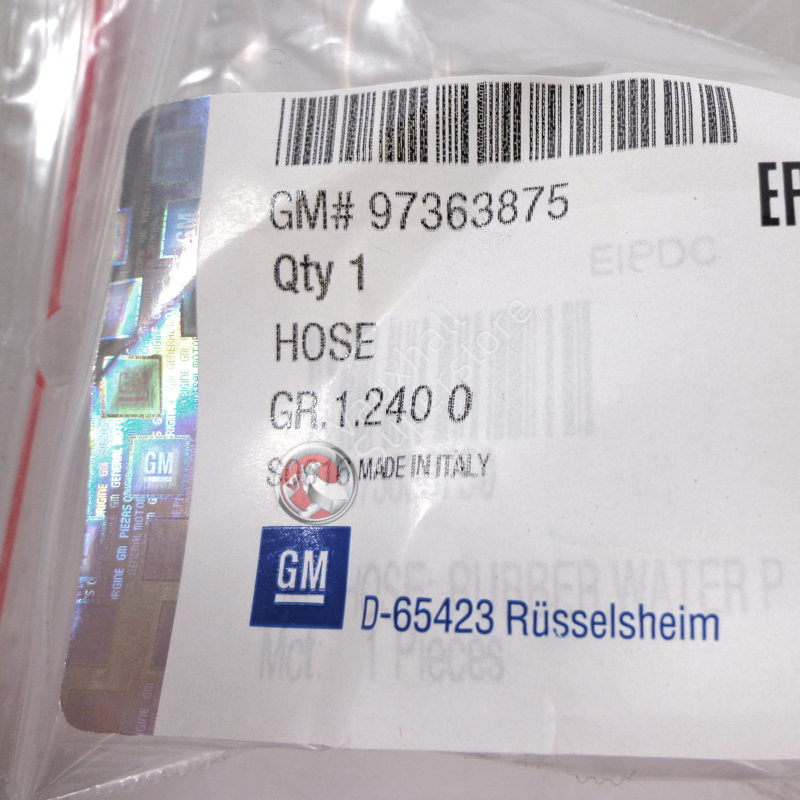 Genuine+Vauxhall+Radiator+Coolant+Hose+Fits+ASTRA+Mk5+1.7+2004+Onwards+ ...