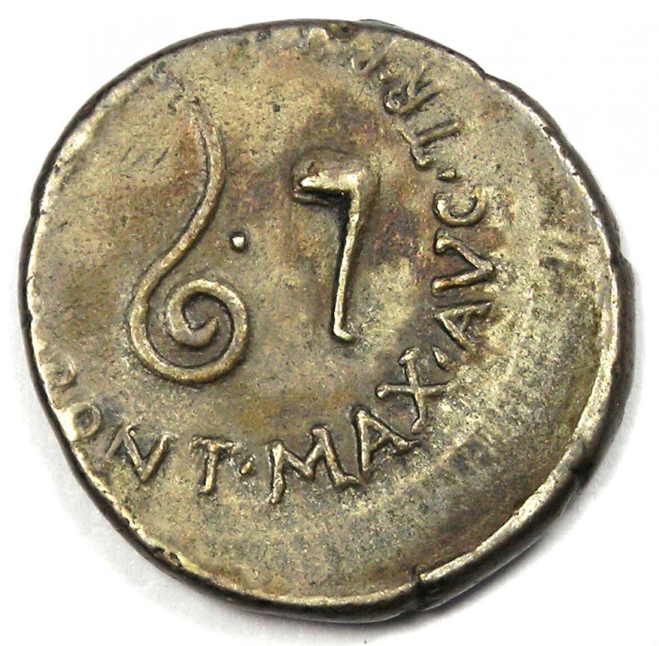 Gaius Caligula AR Drachm Cappadocia Caesarea Silver Coin 37-41 AD ...