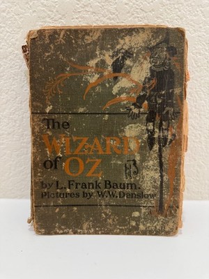 Vtg The Wizard of Oz Book, L. Frank Baum, 1903-1904 3rd Edition, Second ...