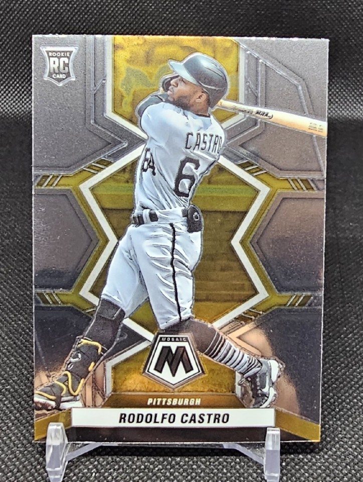 2022 Panini Mosaic Baseball Rodolfo Castro Rookie Rc Pittsburgh Pirates ...