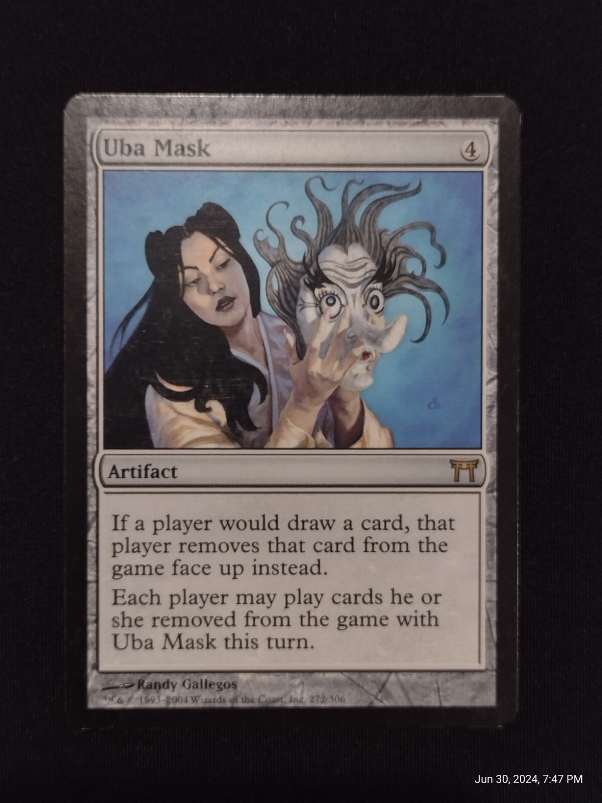 1 x Uba Mask / Champions of Kamigawa (CHK 2004) HP English MTG | eBay