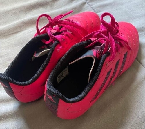 Adidas Girls Soccer Cleats Size 3 Pink Cleets Used | eBay