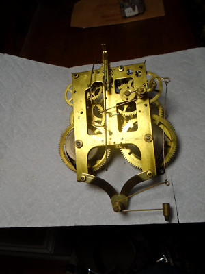 Antique-Gilbert-Mantle Clock Movement- Ca.1920-To Restore-#V736 | eBay