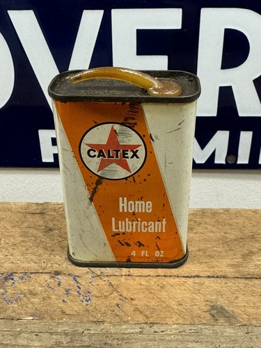 Clean CALTEX HANDY OILER Household Oil Lubricant Petrol 4 Fluid Ozs | eBay