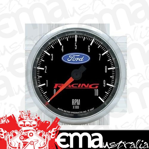AutoMeter AU880084 Ford Racing 3-3/4" In-Dash Tacho 0-10000 RPM | eBay ...