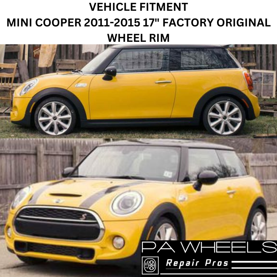 MINI COOPER 2011-2015 17" FACTORY ORIGINAL WHEEL RIM 71468 36116791945 ...