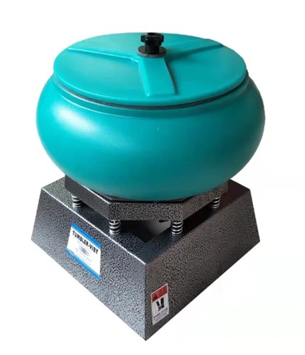 17Inch 350W Electric Vibrating Tumbler Rock Bowl Tumbling Polishing ...