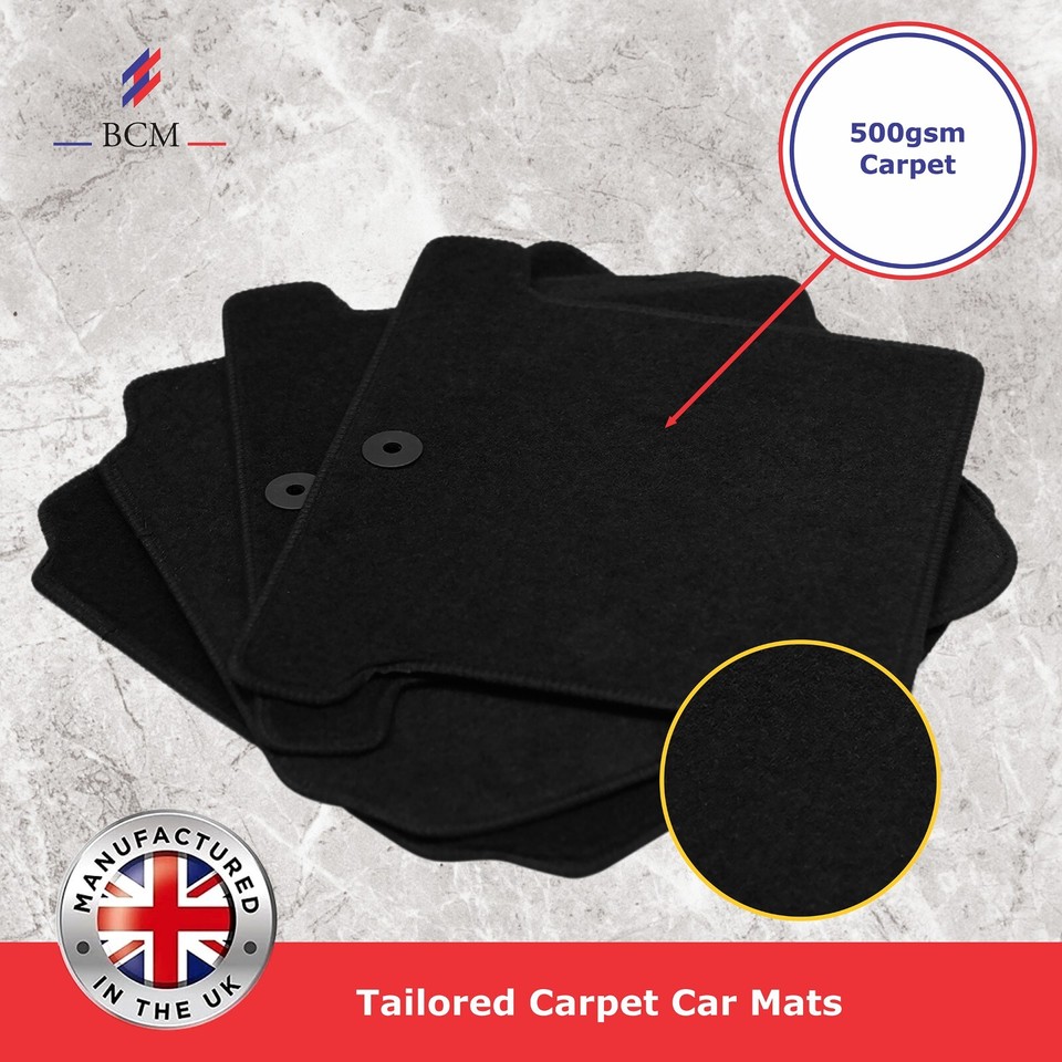 Fits Chrysler Jeep Patriot 2007-2017 Fully Tailored Car Rear Boot Mats ...